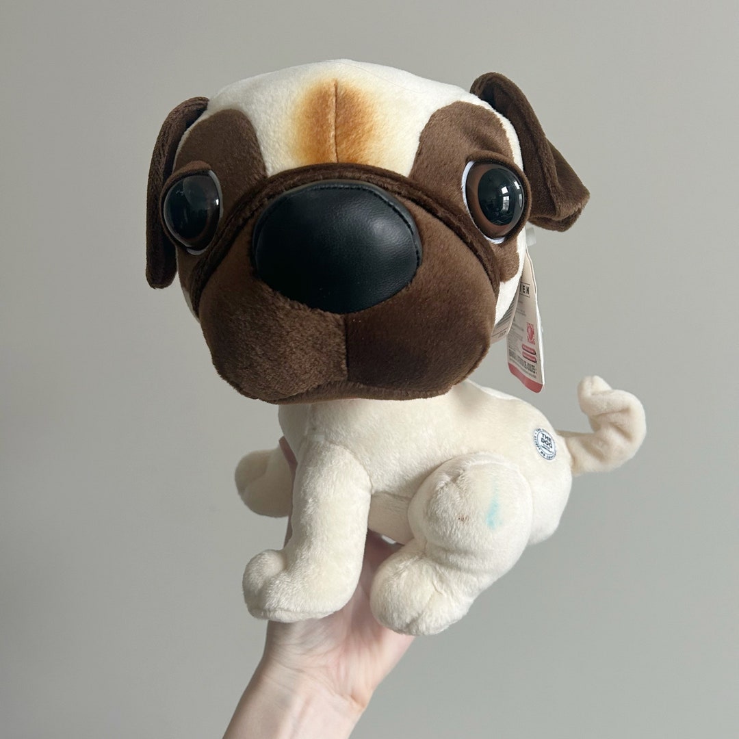 The Dog Pug Talking Moving Plush 2003 NEW - Etsy