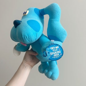 Blue's Clues Talking Sing Along Plush 1997 Dog - Etsy