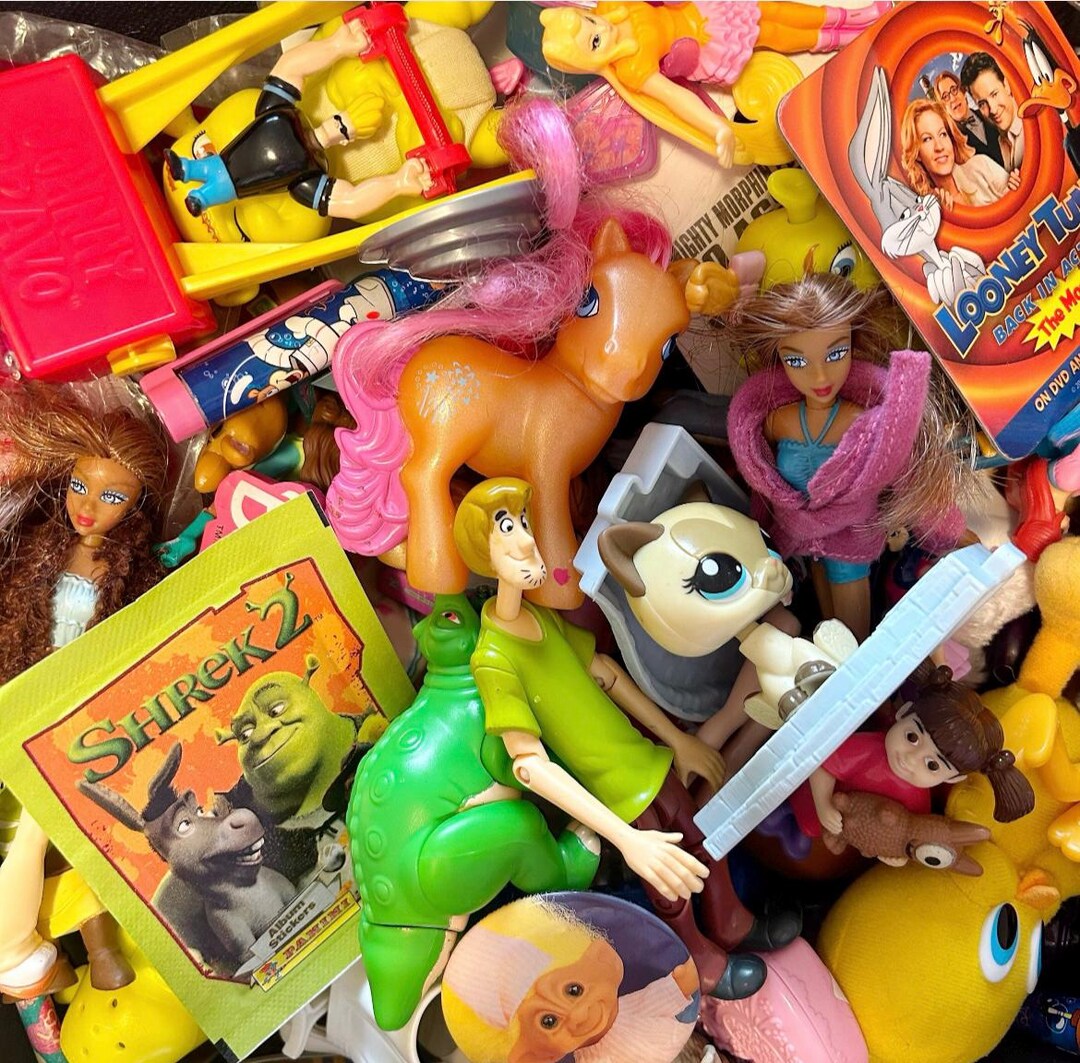 Nostalgic Vintage Toy Loot Scoop Bag Birthday Gift Party Favour ...