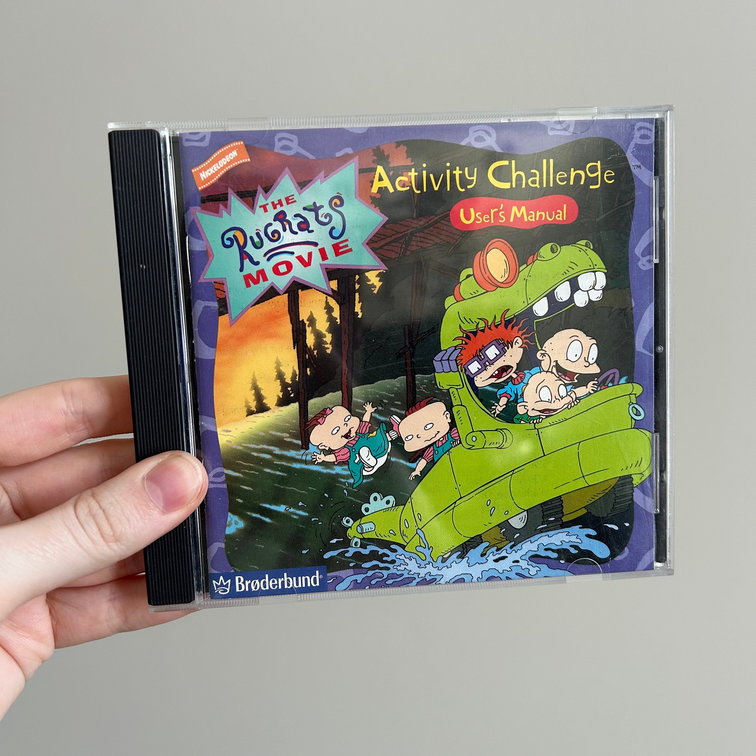 Rugrats Nickelodeon CD Rom Computer Games - Etsy
