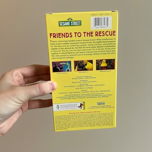 Sesame Street Friends to the Rescue VHS - Etsy