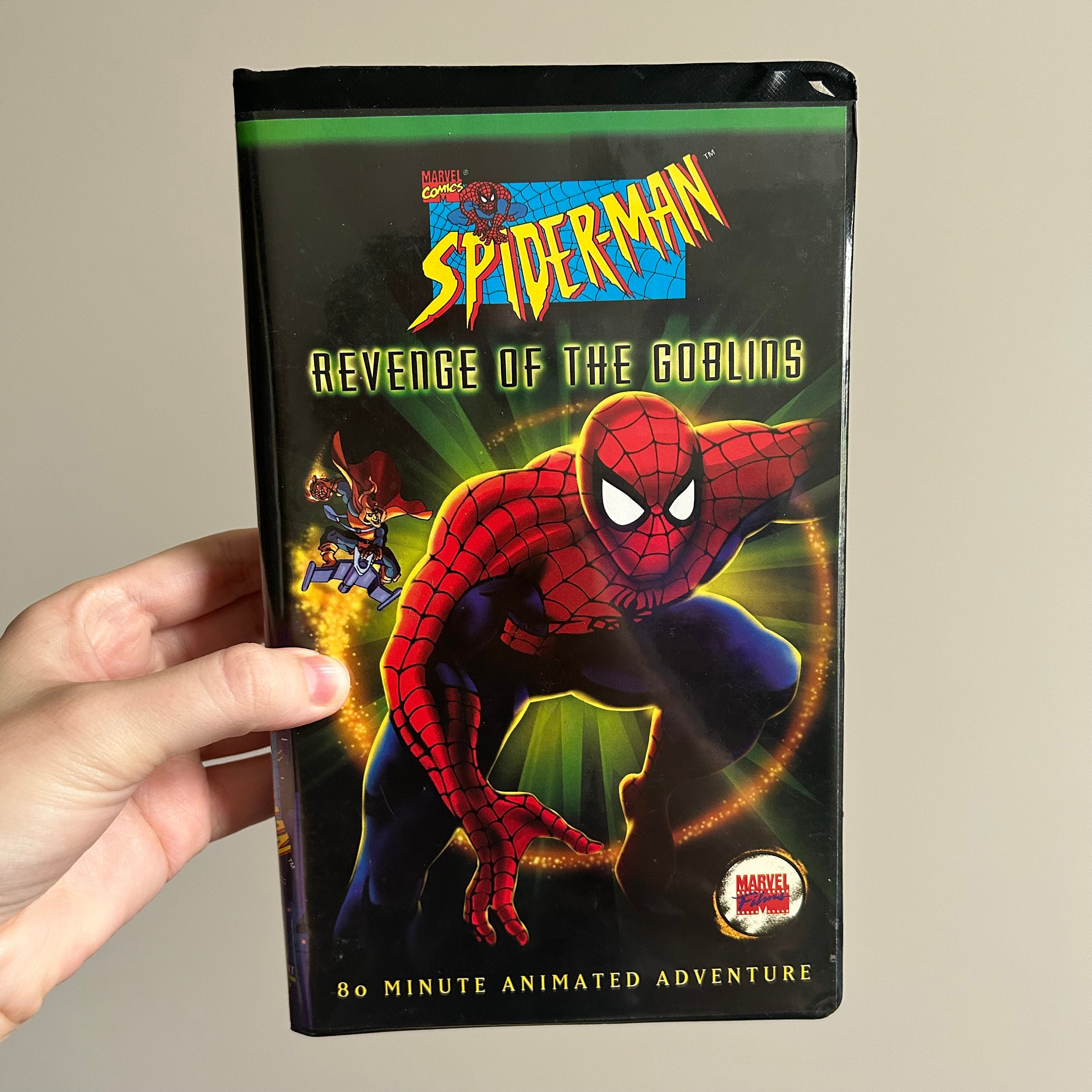 Spider-man Revenge of the Goblins VHS 1996 Marvel Vintage - Etsy