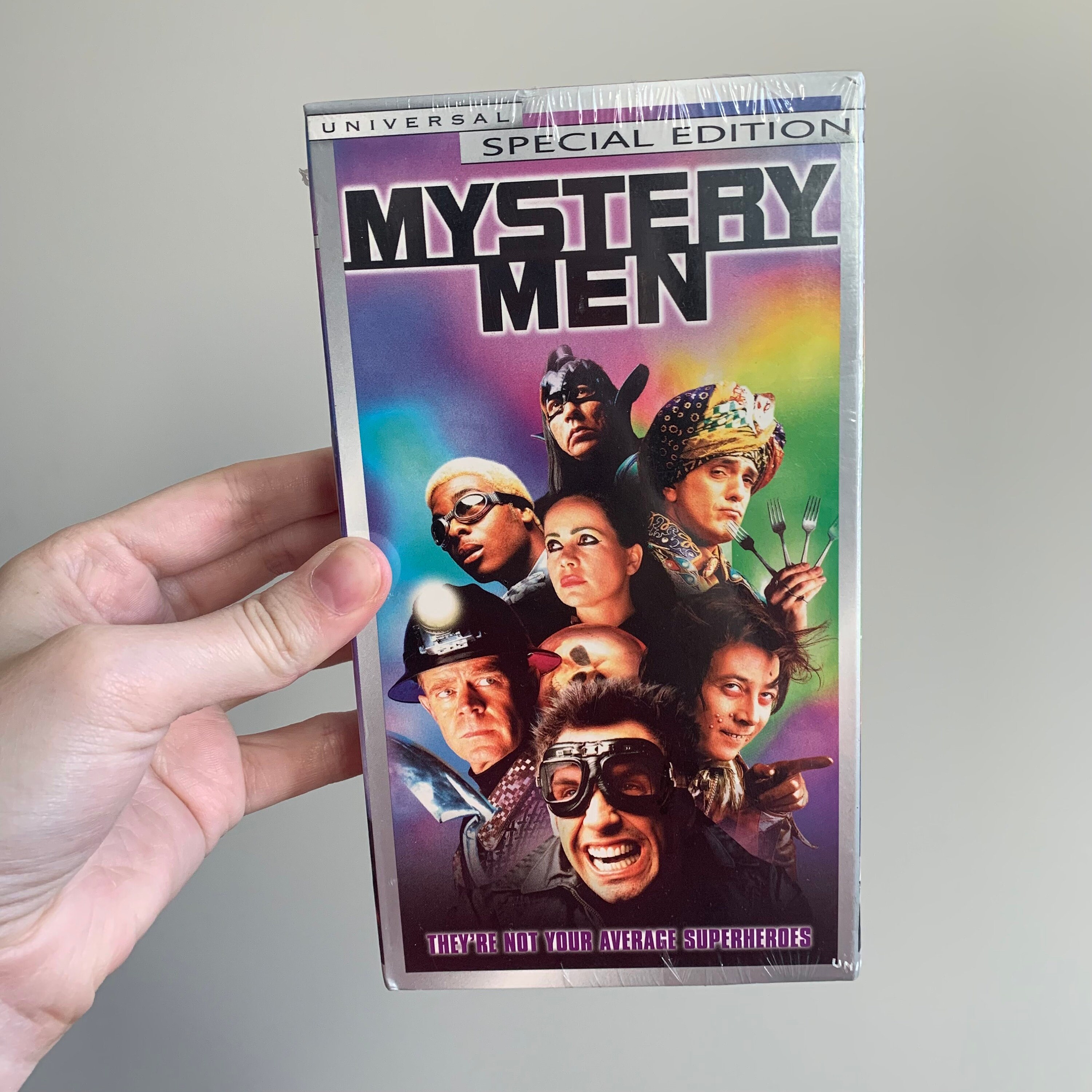 Mystery Men VHS Película Sellada Vintage 1999 - Etsy México