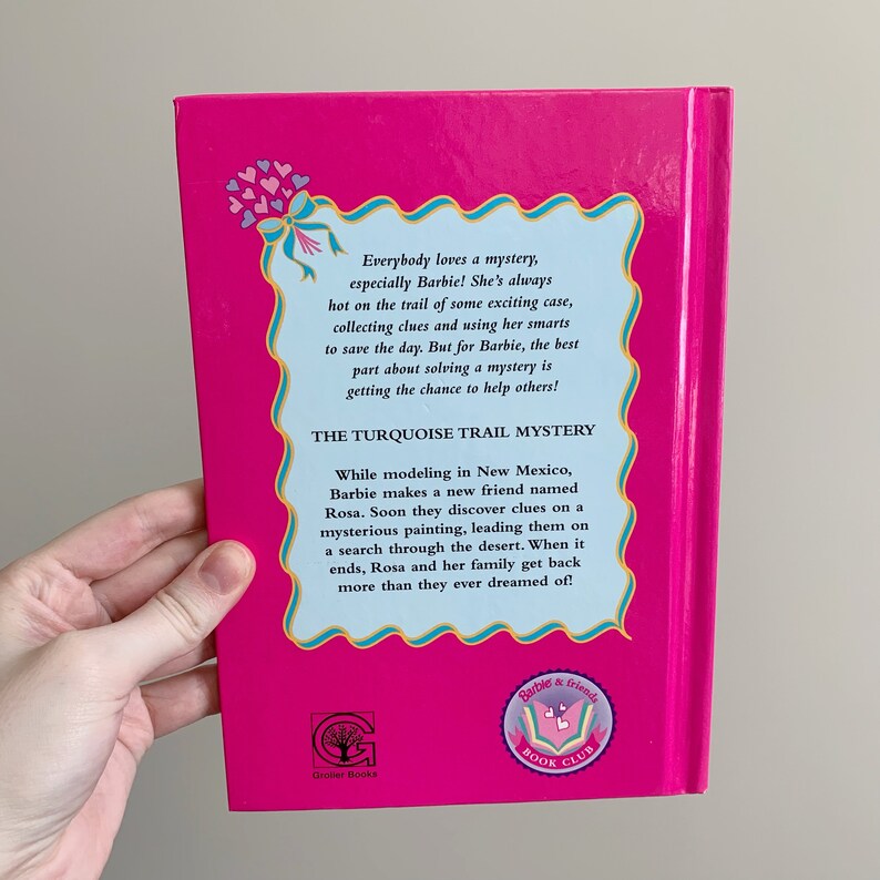Barbie Golden Picture Books 1998 Vintage the Turquoise Trail - Etsy