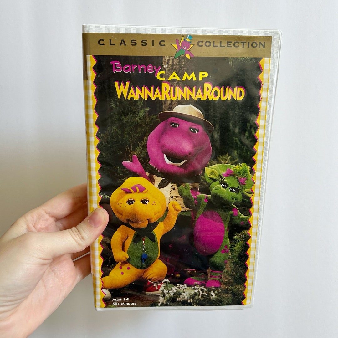 Barney Camp Wannarunnaround VHS 1997 Movie - Etsy