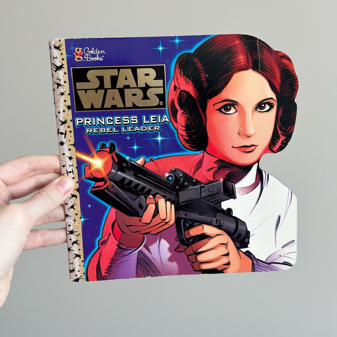 Star Wars Princess Leia Rebel Leader Golden Picture Book 1997 - Etsy