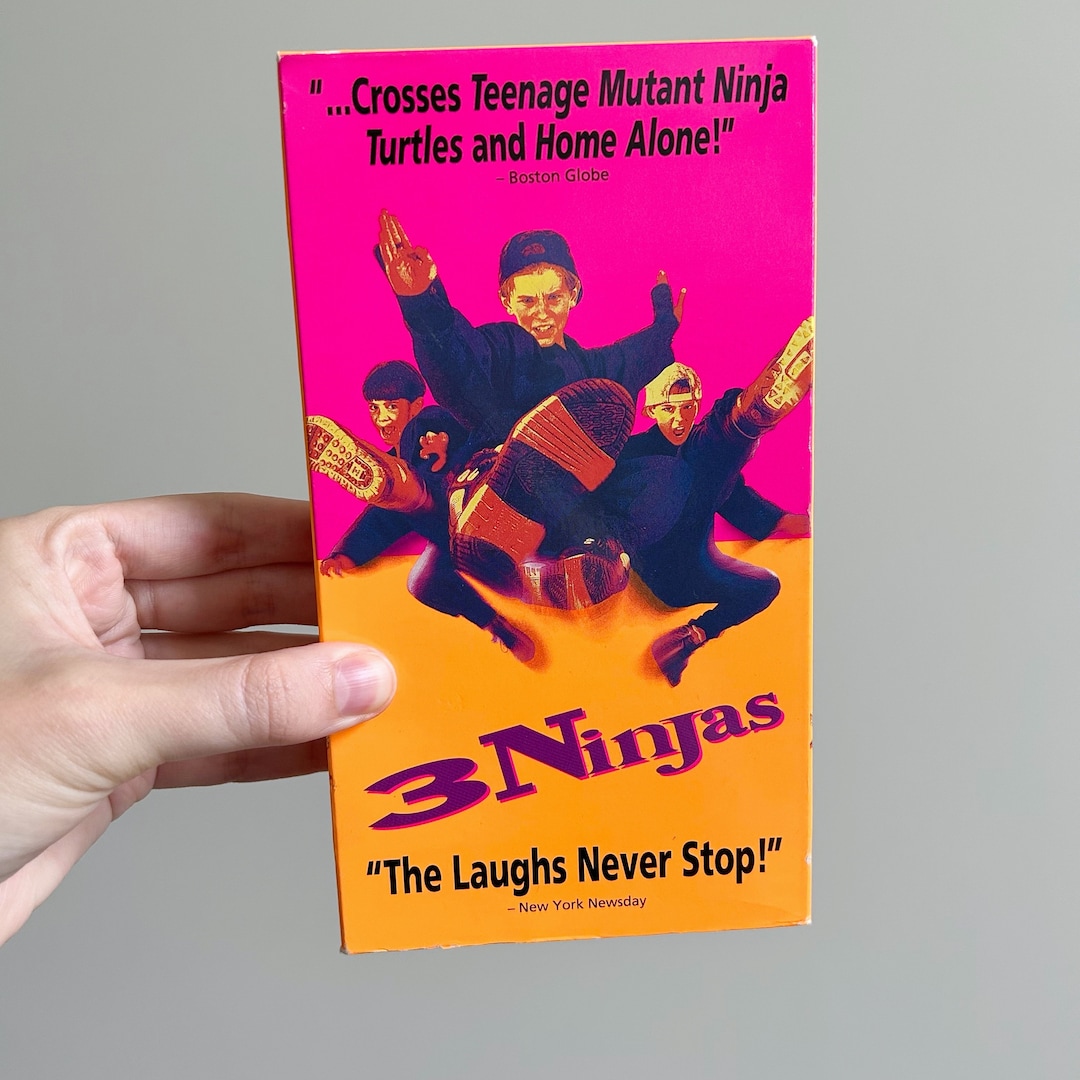 3 Ninjas VHS Movie 1992 Vintage - Etsy