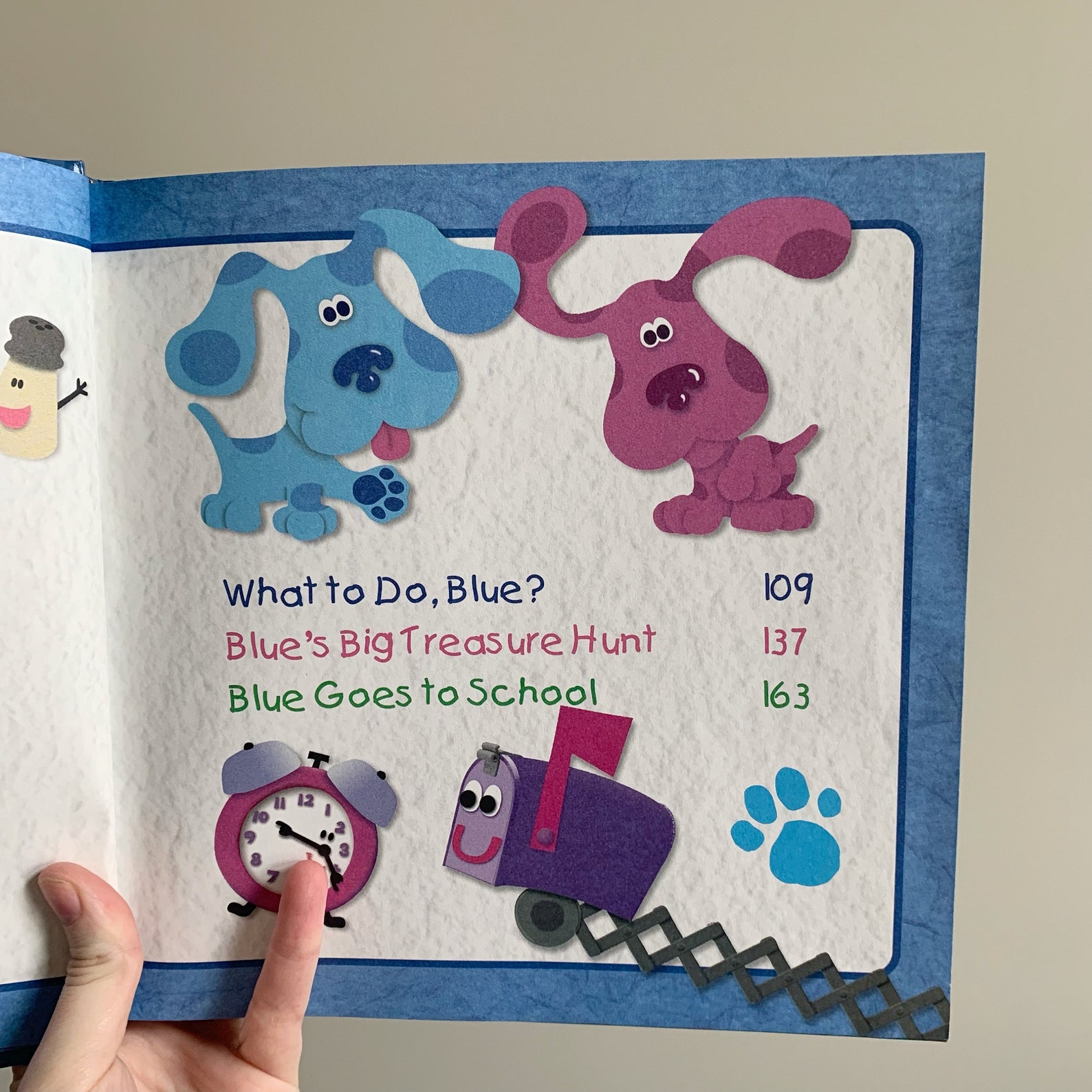Blue's Clues Blue's Big Book of Stories Vintage | Etsy