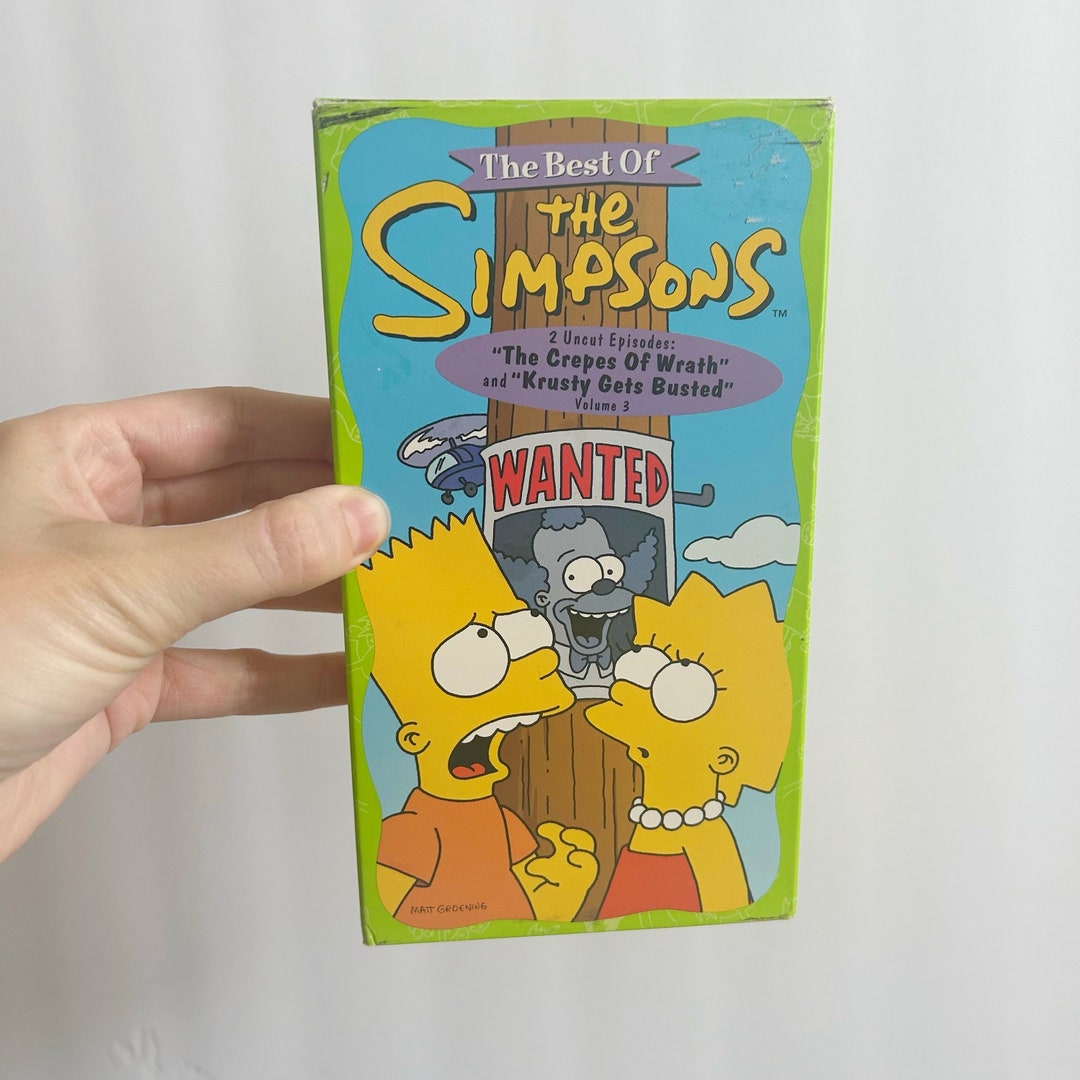 The Best of the Simpsons Volume 3 VHS 1997 - Etsy