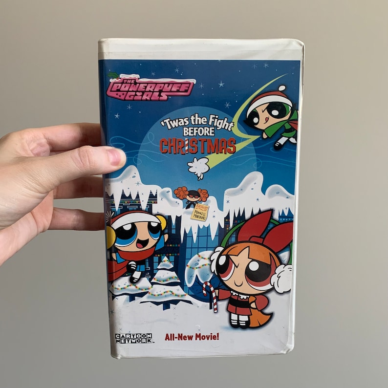 The Powerpuff Girls VHS Tapes Christmas Cartoon Network - Etsy