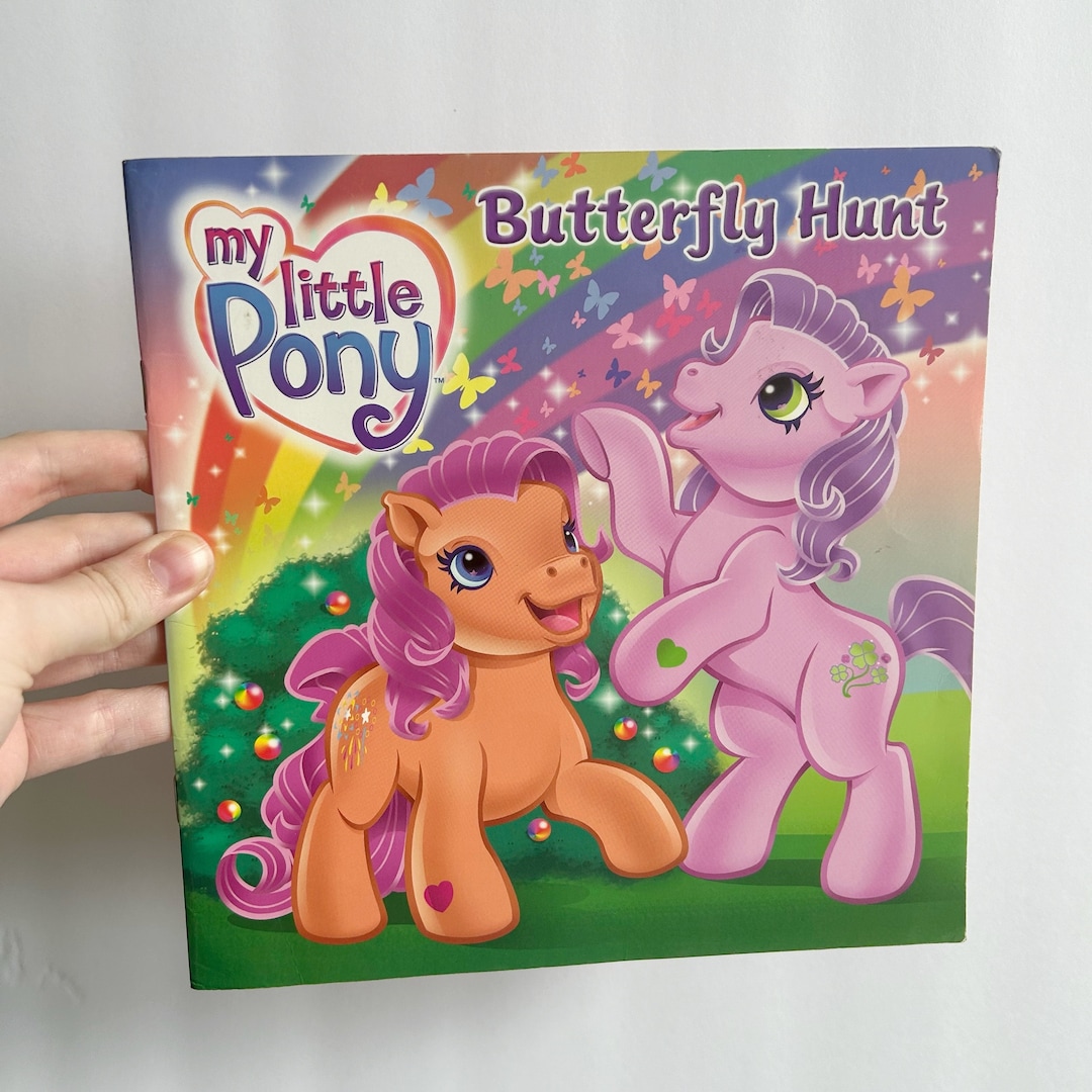 My Little Pony Butterfly Hunt Picture Book - Etsy