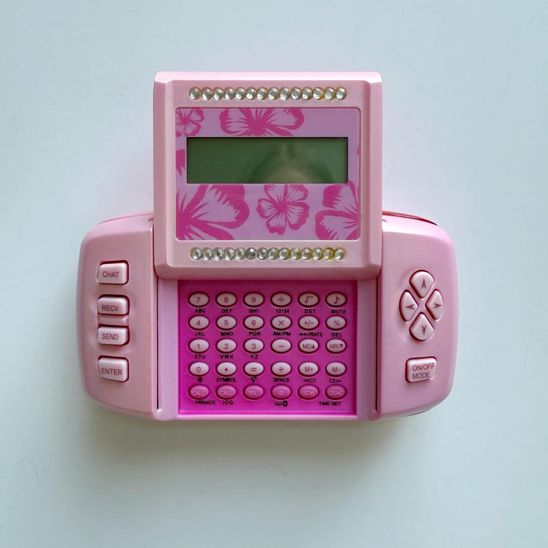 SMS Text Messenger Organizer Kids Toy Handheld - Etsy