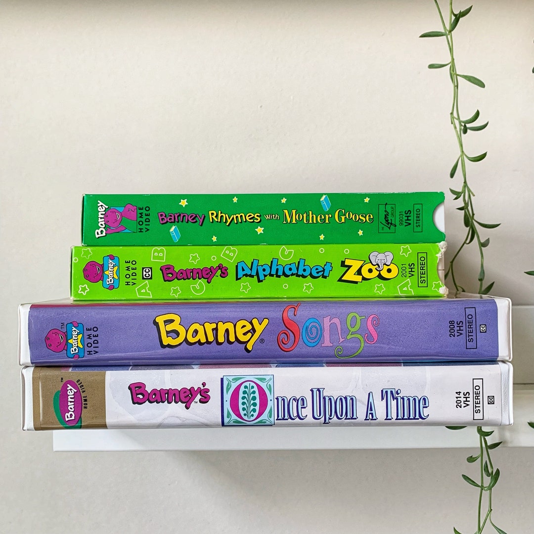 90's Barney VHS Tapes - Etsy