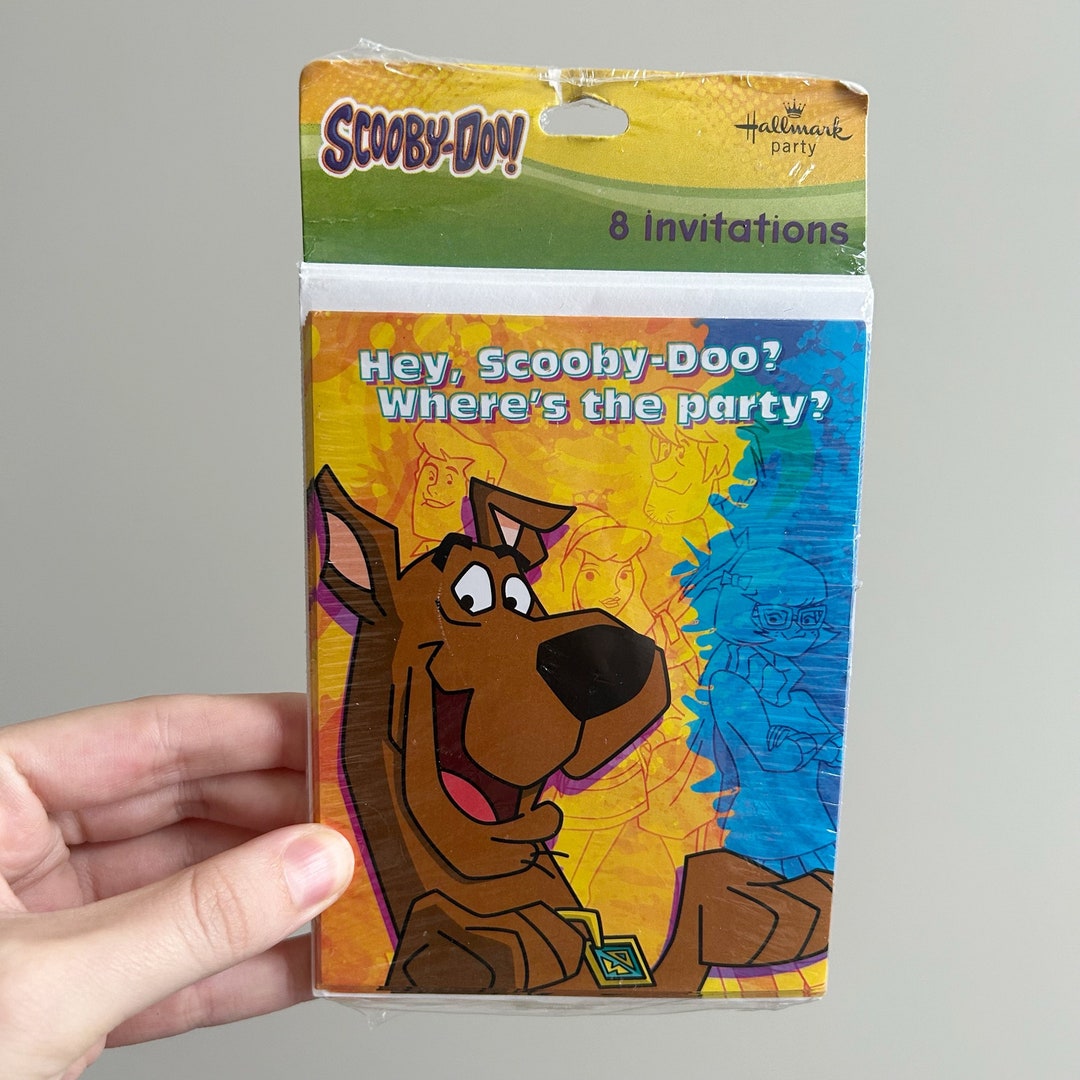 Scooby Doo Party Invitations Brand New Hallmark - Etsy
