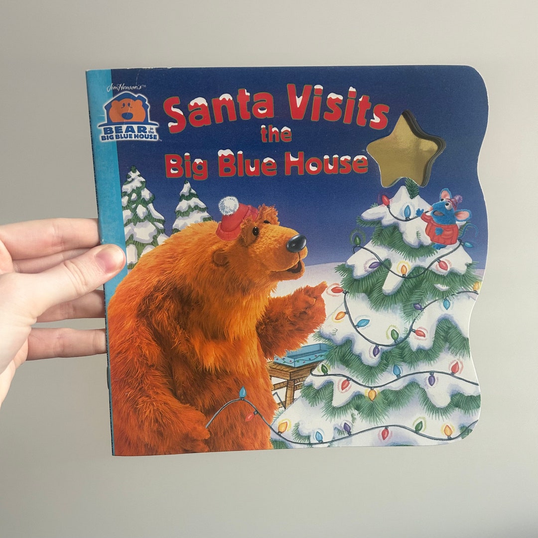 Bear in the Big Blue House Santa Visits the Big Blue House Picture Book ...