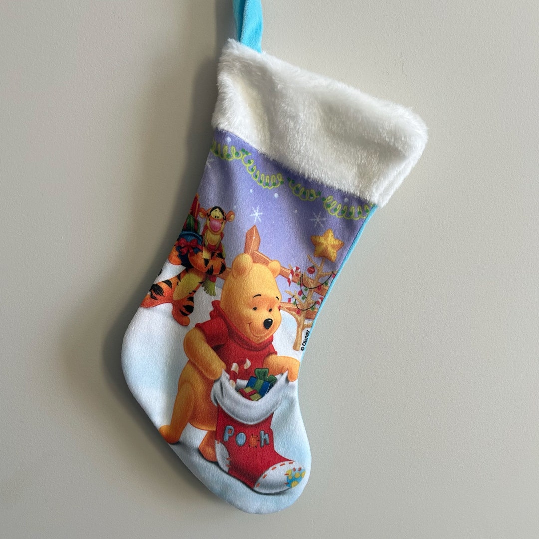 Winnie the Pooh Disney Christmas Stocking Tigger - Etsy