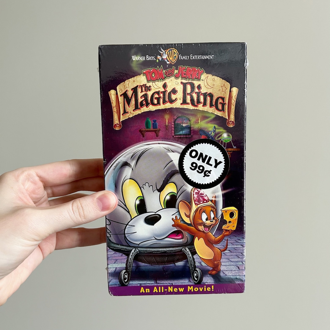 Tom and Jerry the Magic Ring VHS Sealed 2001 - Etsy