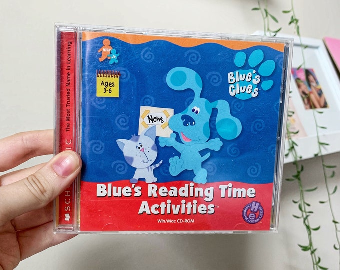Blues Clues CD ROM Computer Game Vintage - Etsy