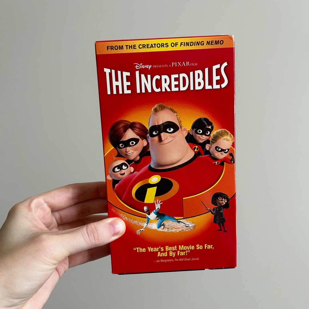The Incredibles VHS Movie Disney Pixar - Etsy