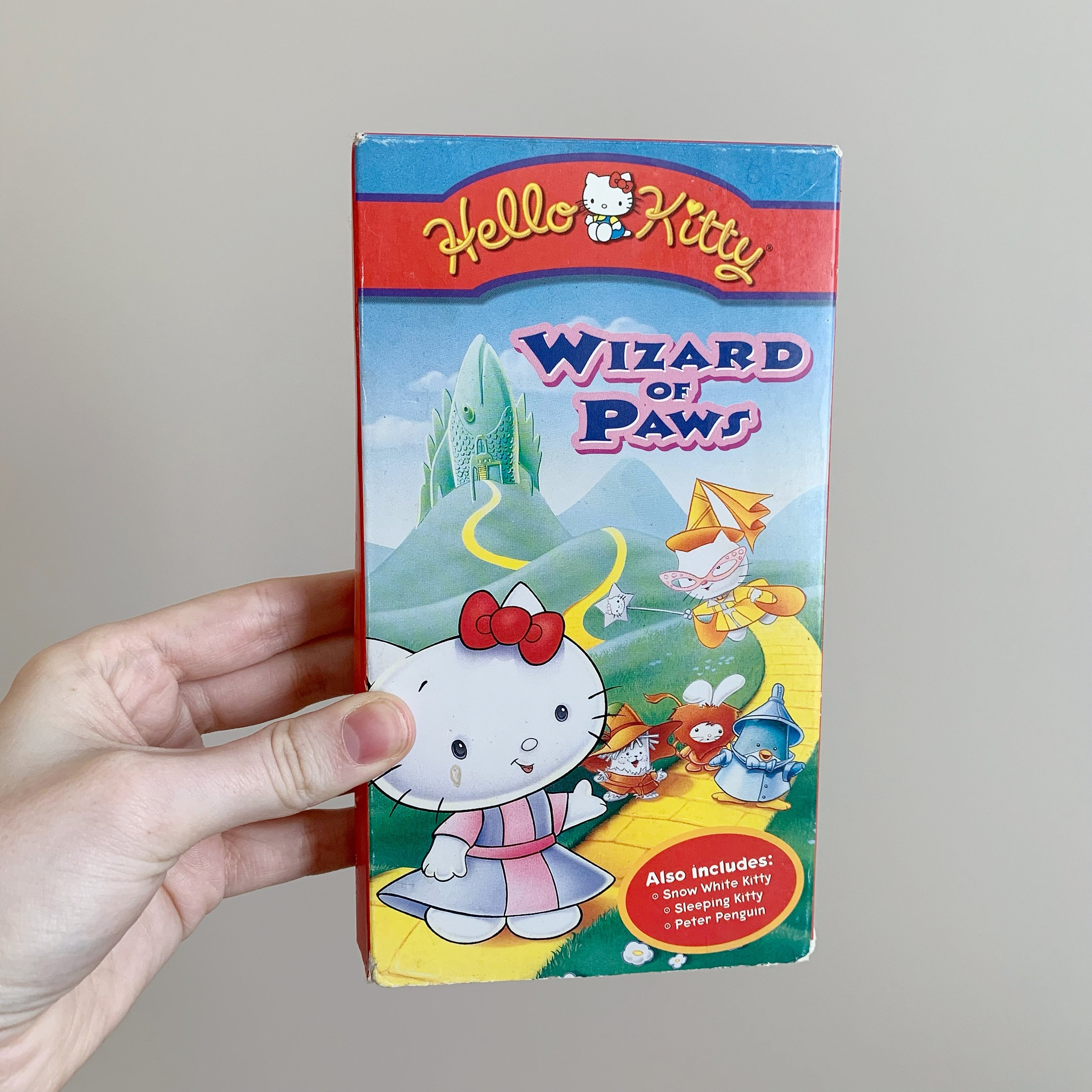 Hello Kitty Wizard of Paws VHS Tape Vintage - Etsy Canada