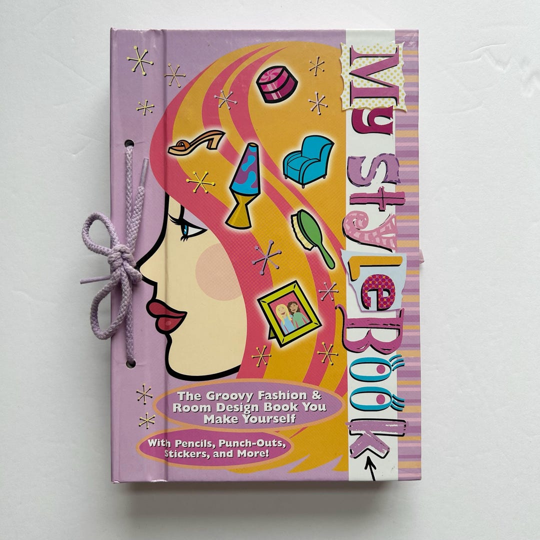 My Style Book Groovy Fashion and Room Design Book 2003 - Etsy