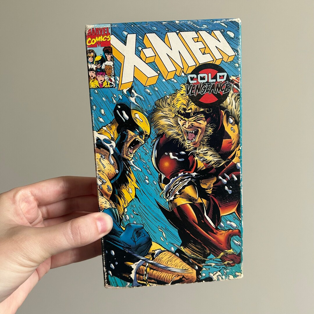 X-men Cold Vengeance VHS Marvel 1993 Vintage - Etsy