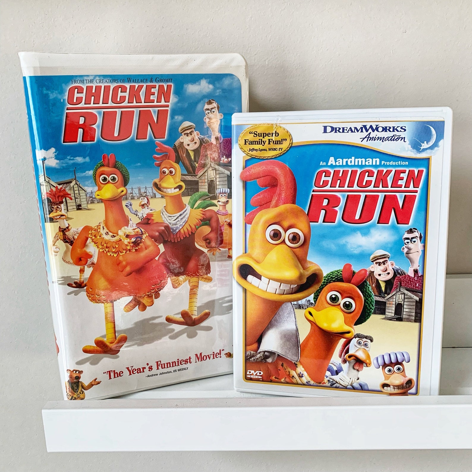 Chicken Run DVD & VHS Bundle - Etsy UK