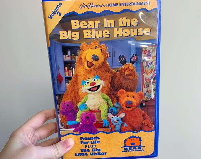 Bear in the Big Blue House VHS Friends for Life Plus the Big Little ...