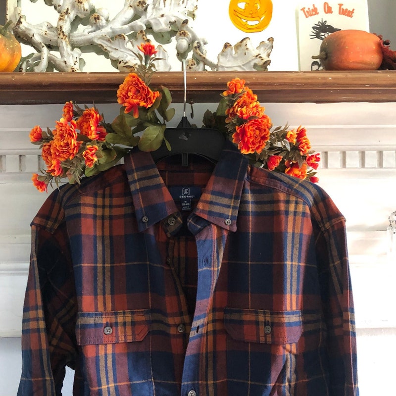 Orange Mens Shirt - Etsy