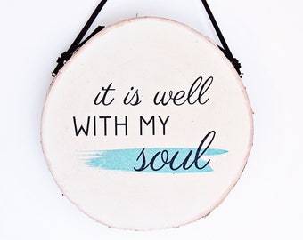 It is well sign | Etsy