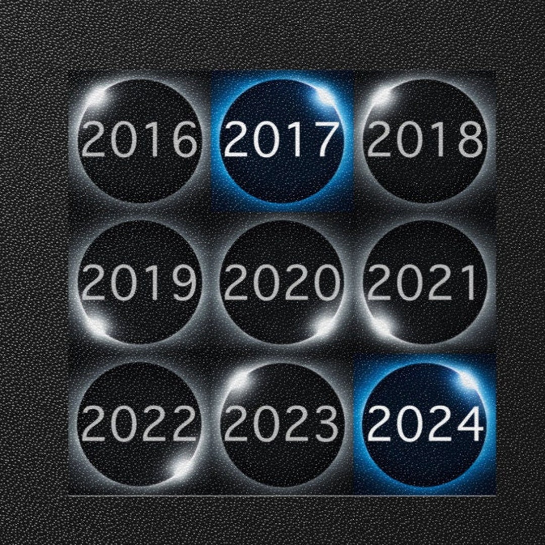 2024 Eclipse Countdown Hardcover Bound Notebook - Etsy