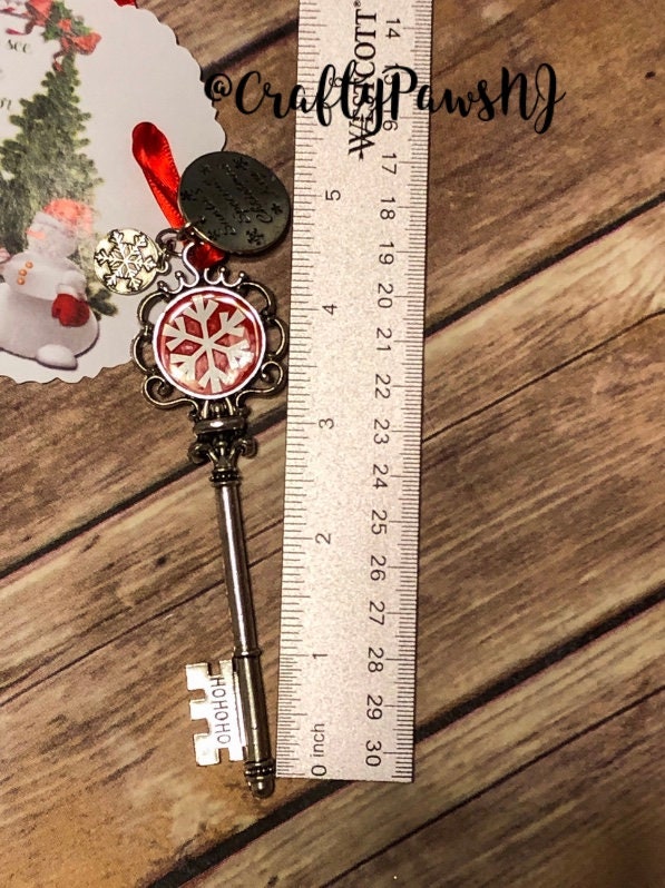 Santa Key Christmas Key Santas Magic Key Christmas Decor | Etsy