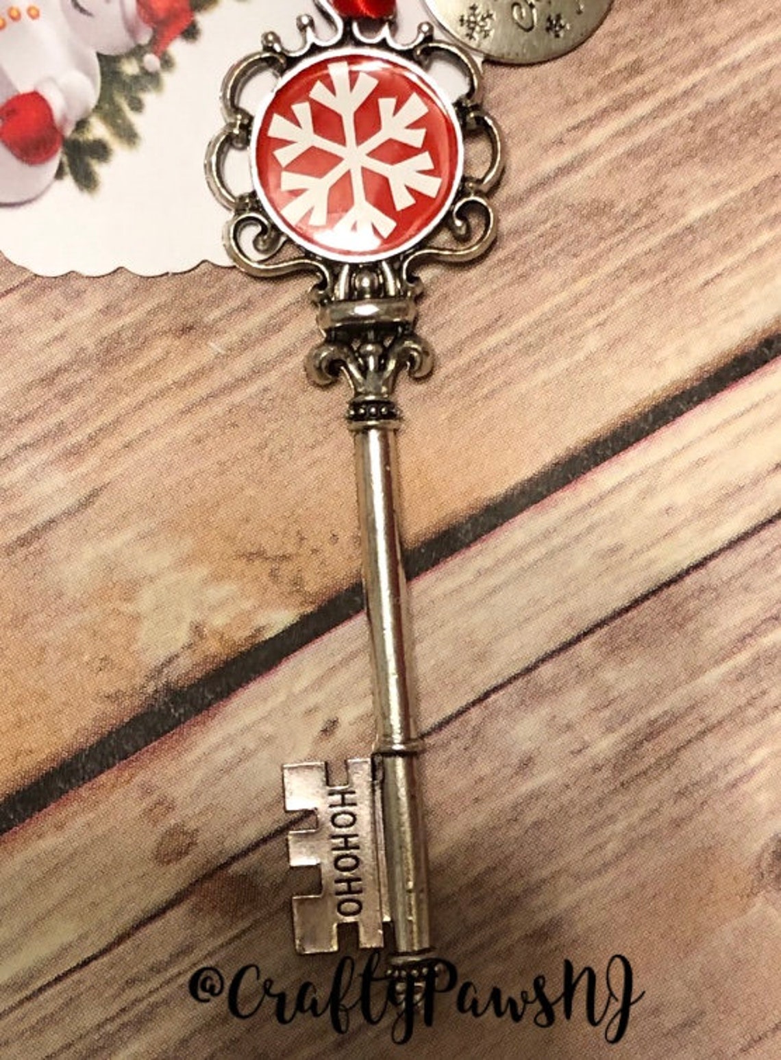 Santa Key Christmas Key Santas Magic Key Christmas Decor | Etsy