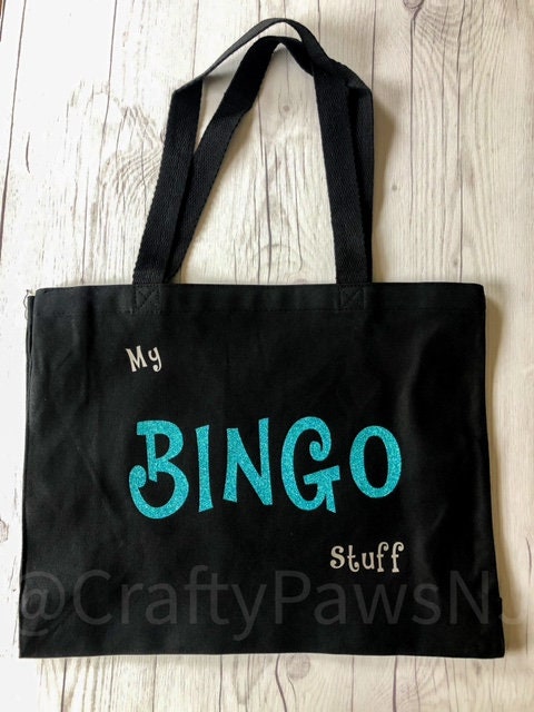 BINGO Bag BINGO Tote BINGO Stuff Bingo Gift Bingo Dauber - Etsy