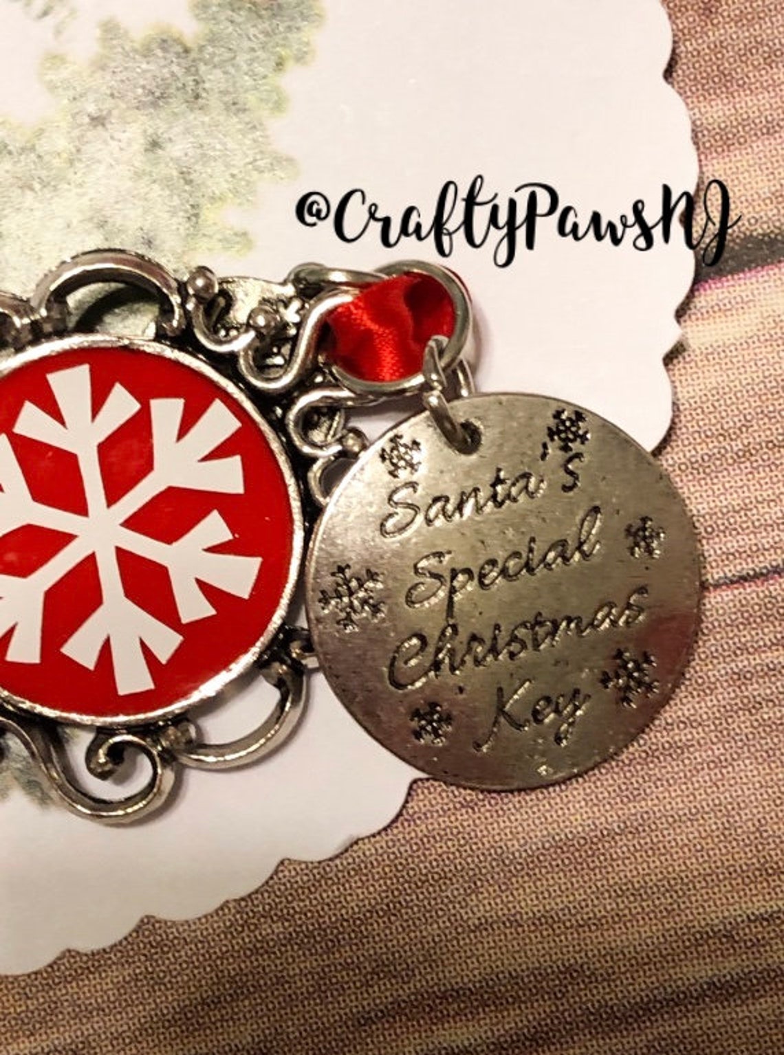 Santa Key Christmas Key Santas Magic Key Christmas Decor | Etsy