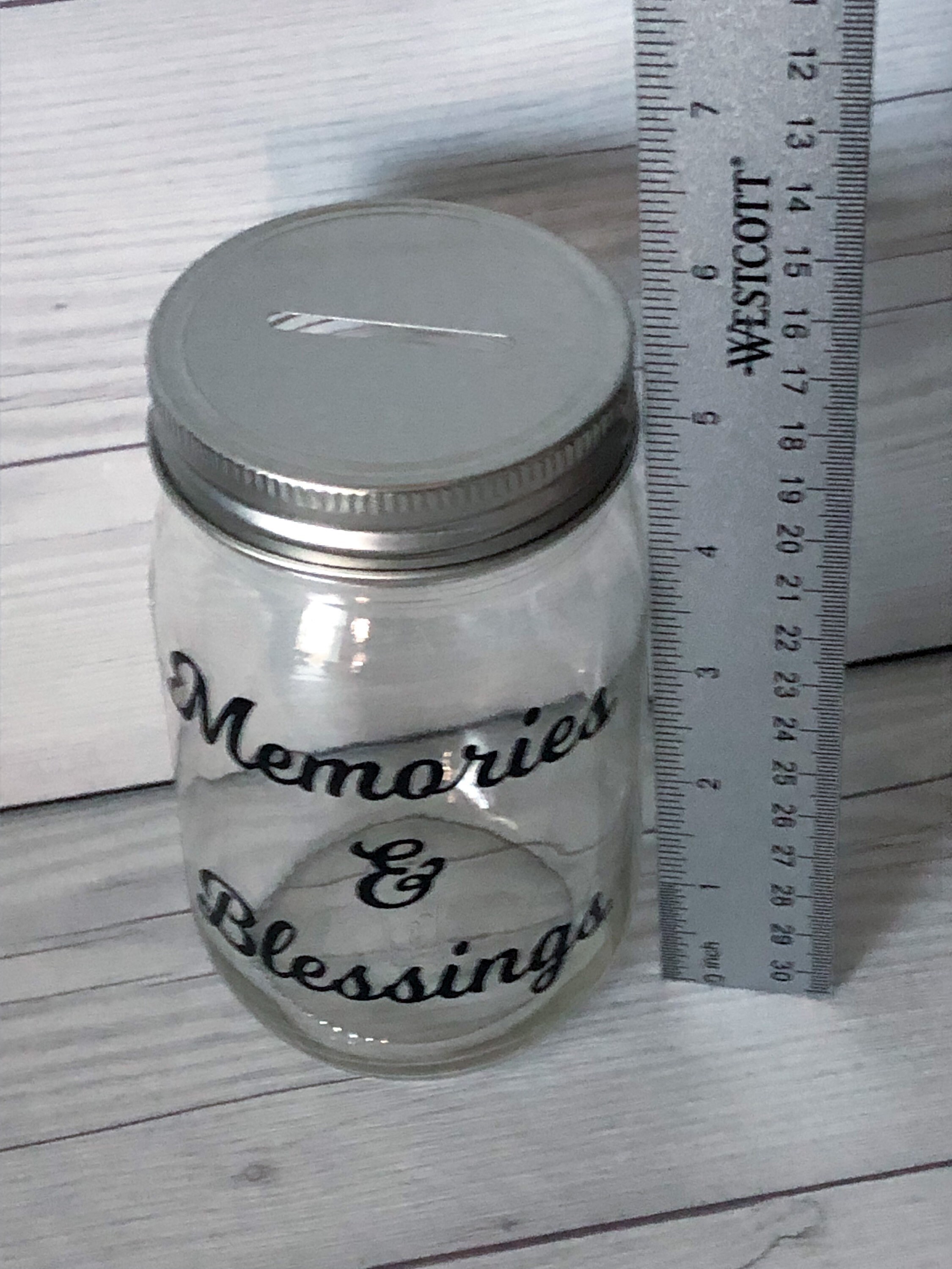 Gratitude Jar Memories & Blessings Thankful Jar Daily - Etsy