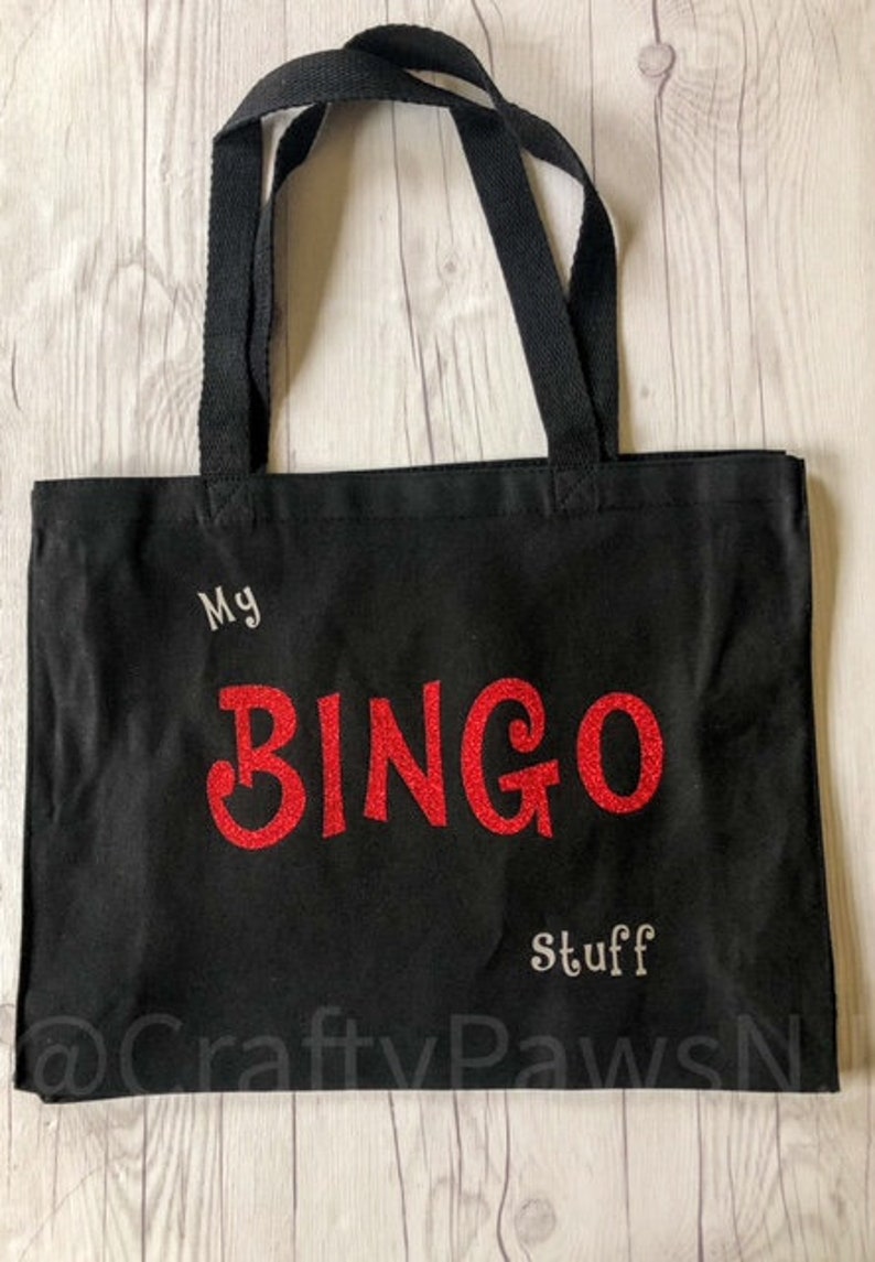 BINGO Bag BINGO Tote BINGO Stuff Bingo Gift Bingo Dauber - Etsy