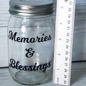 Gratitude Jar Memories & Blessings Thankful Jar Daily - Etsy