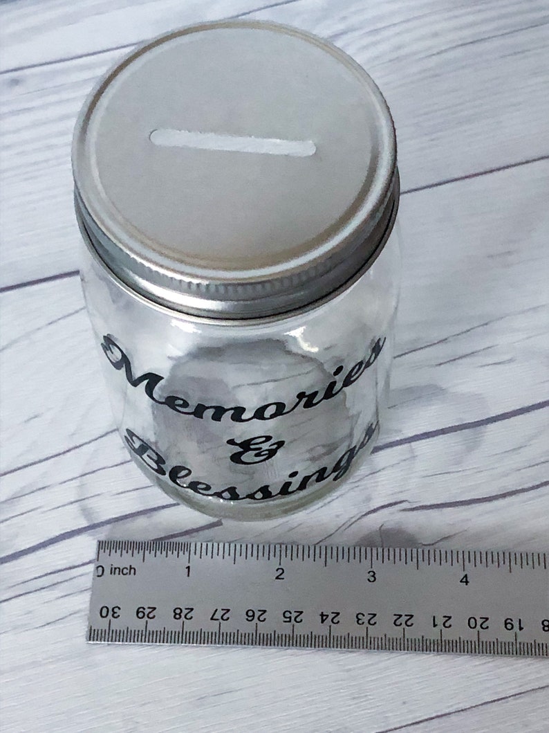 Gratitude Jar Memories & Blessings Thankful Jar Daily - Etsy