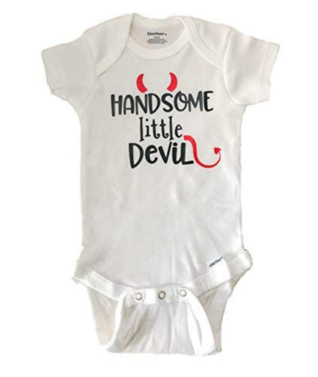 Handsome Little Devil, Devil Onesie®, Baby Boy Halloween, Halloween ...