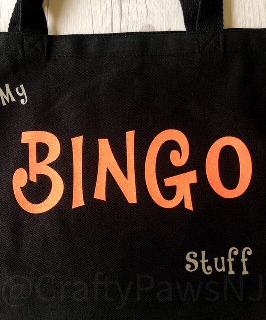 BINGO Bag BINGO Tote BINGO Stuff Bingo Gift Bingo Dauber - Etsy