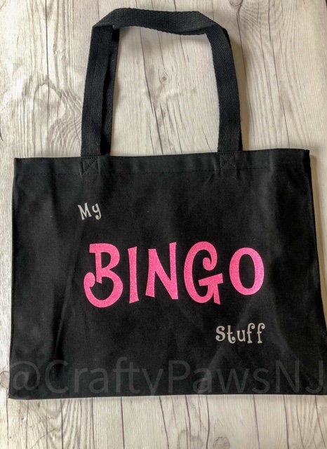 BINGO Bag BINGO Tote BINGO Stuff Bingo Gift Bingo Dauber - Etsy