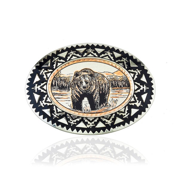 Bear Belt Buckle - Etsy