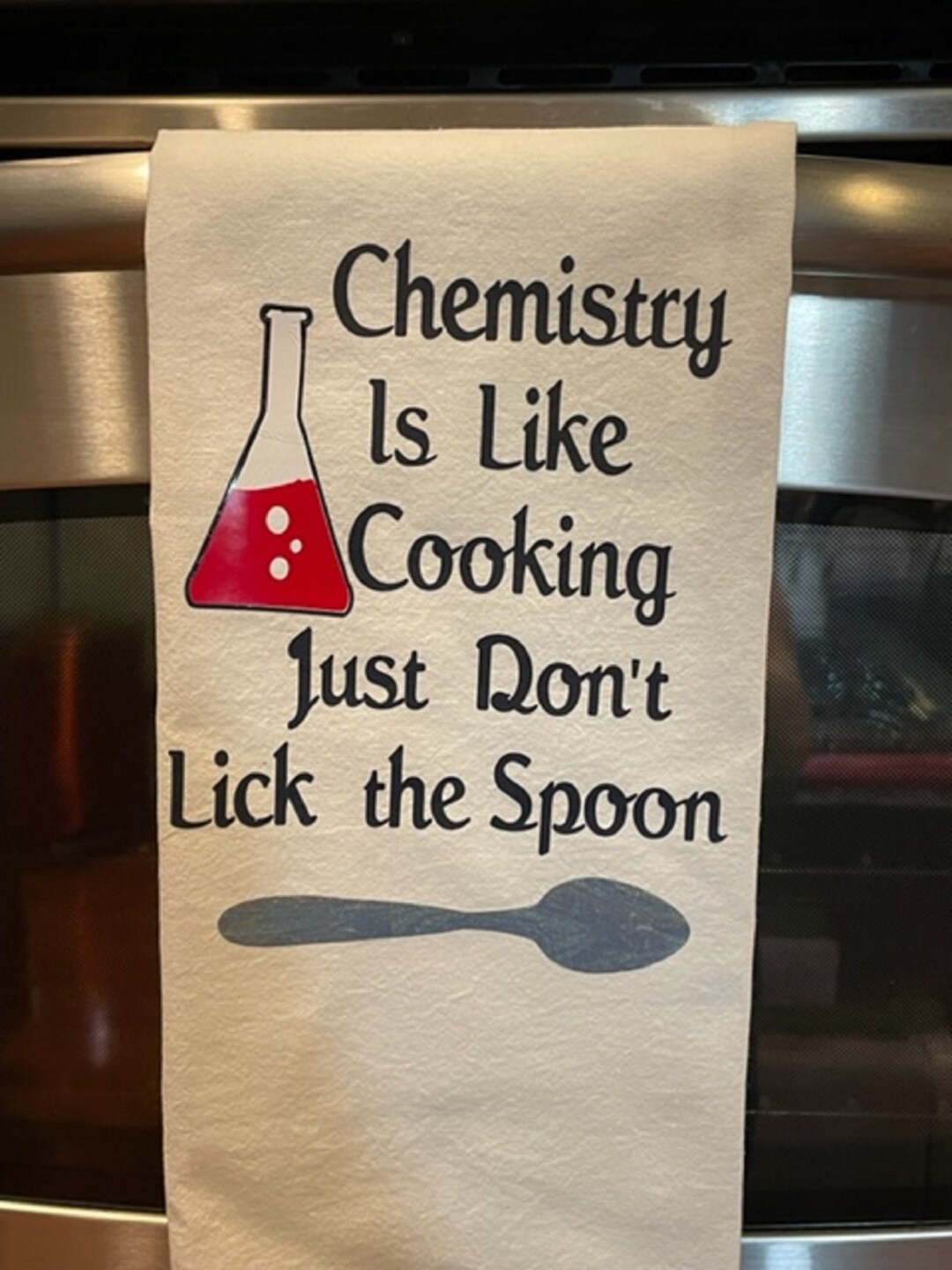 Funny Chemistry Cooking Tea Towel - Etsy