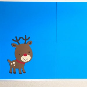 Reindeer Bulletin Board, Christmas Bulletin Board, Cute Reindeer ...
