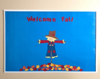 Scarecrow Bulletin Board - Etsy