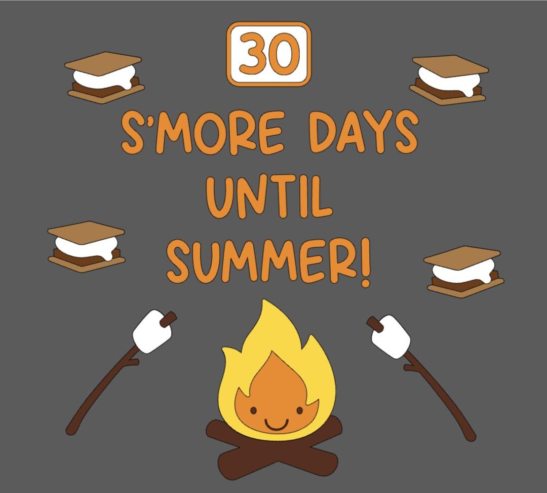 Countdown to Summer Bulletin Board Kit Camping Classroom Decoration S ...