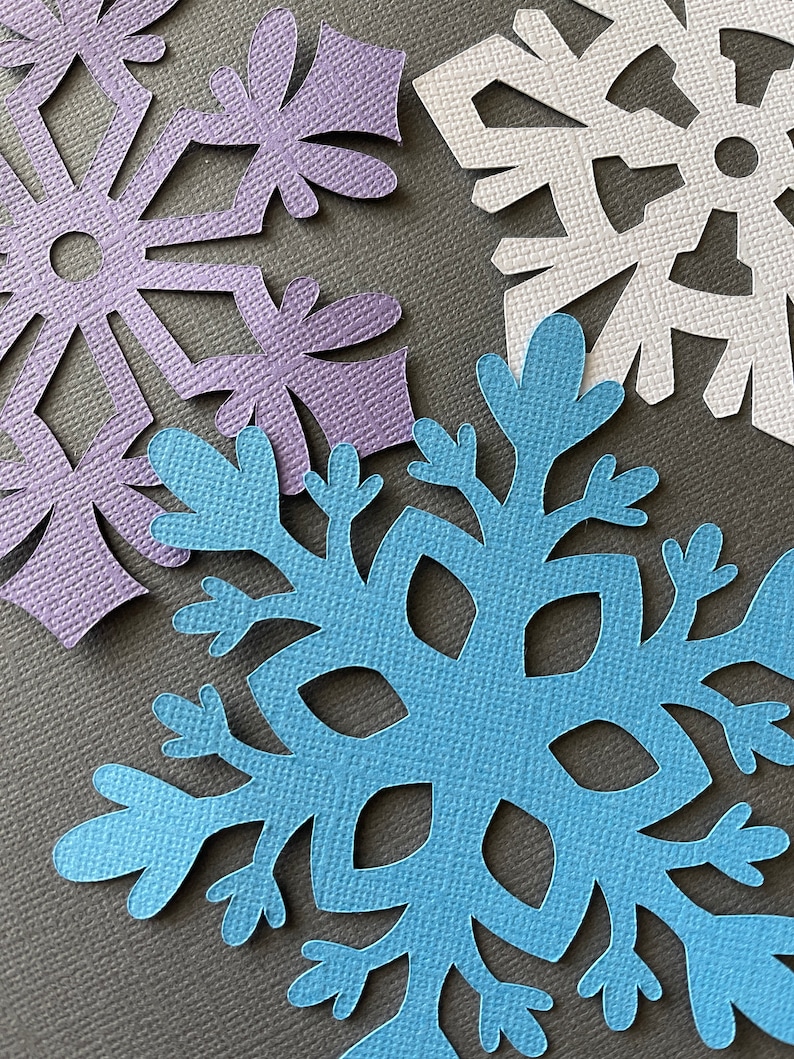 Winter Bulletin Board Cutouts, Snowflake Bulletin Board, Winter ...