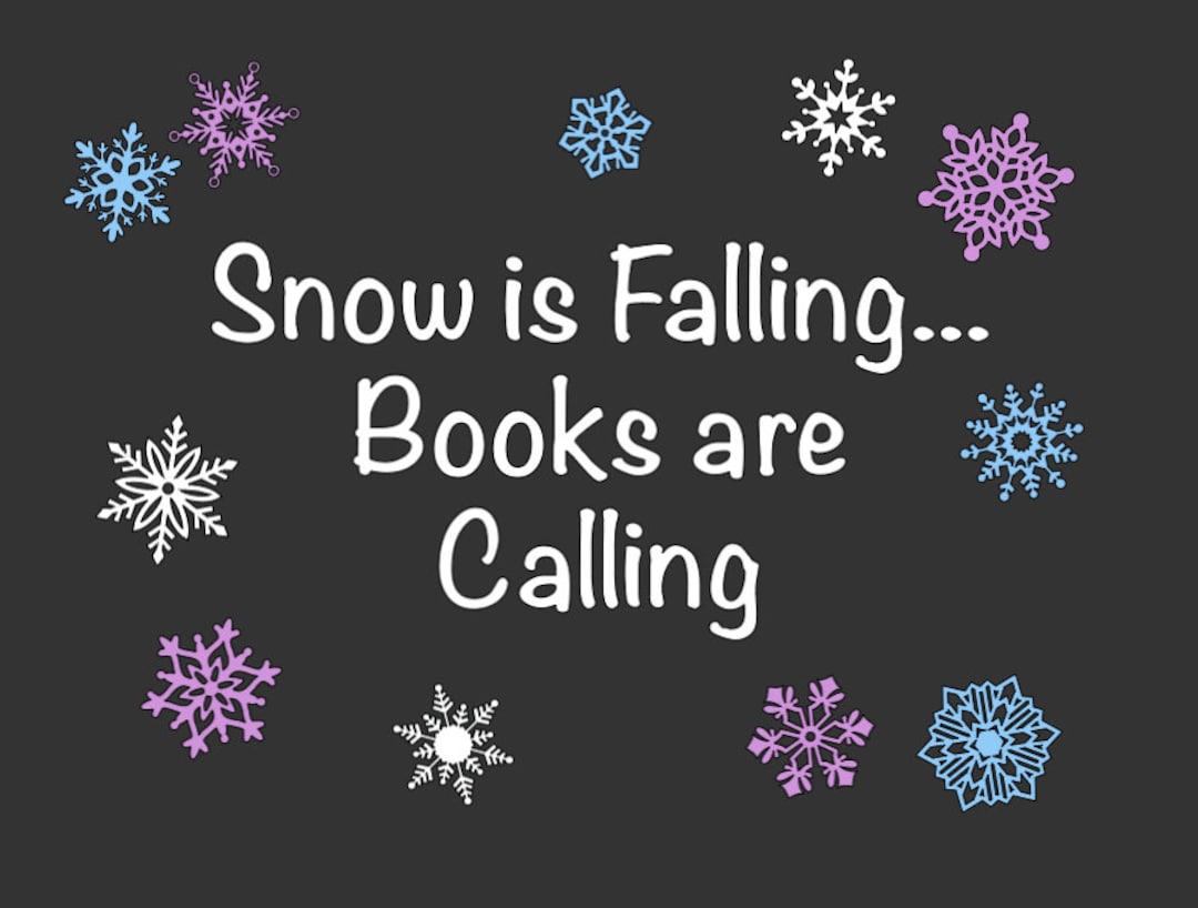 Winter Reading Bulletin Board, Snowflake Bulletin Board, Winter ...