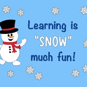 Snowman Bulletin Board Kit, Winter Classroom Decorations, Winter ...